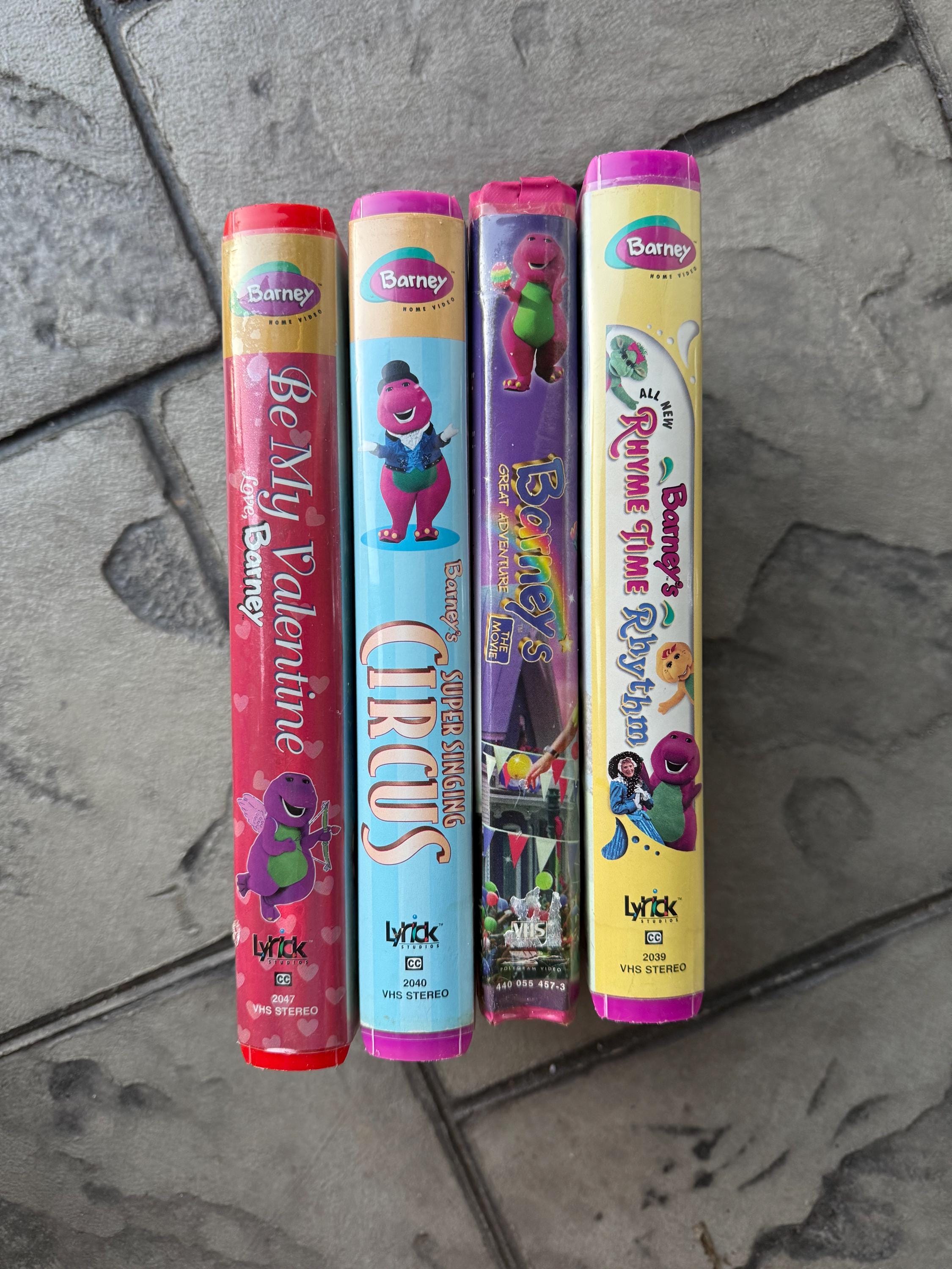 Rare Barney / VHS Movies - Etsy
