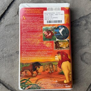 Lion King 2 / Simba’s Pride / Blockbuster VHS - Etsy