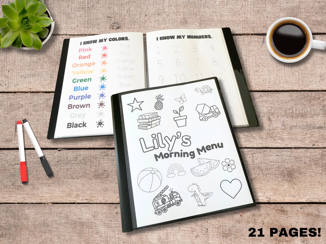 Biblical Morning Menu | Preschool Kindergarten | Homeschool | Preschool ...
