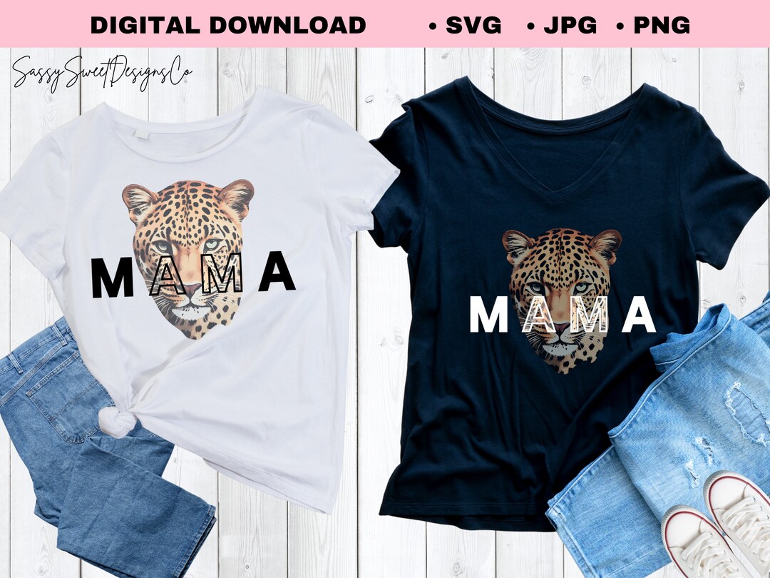 Mama SVG PNG JPG, Mama Jaguar Svg, Fierce Png, Female Empower Svg, Mama ...