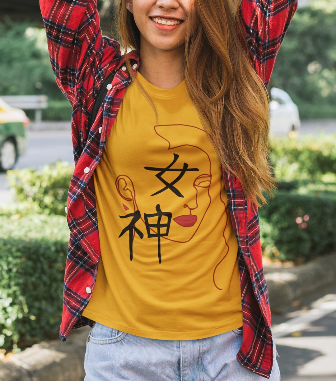Asian Pride | Goddess, Dream Girl | Graphic Soft Style Shirt | Simple ...