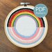 Embroidery Pattern, LGBTQ Rainbow, Trans, Pride, Transgender, Gay ...