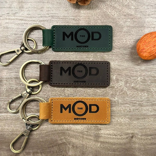 Custom Logo Keychain - Etsy