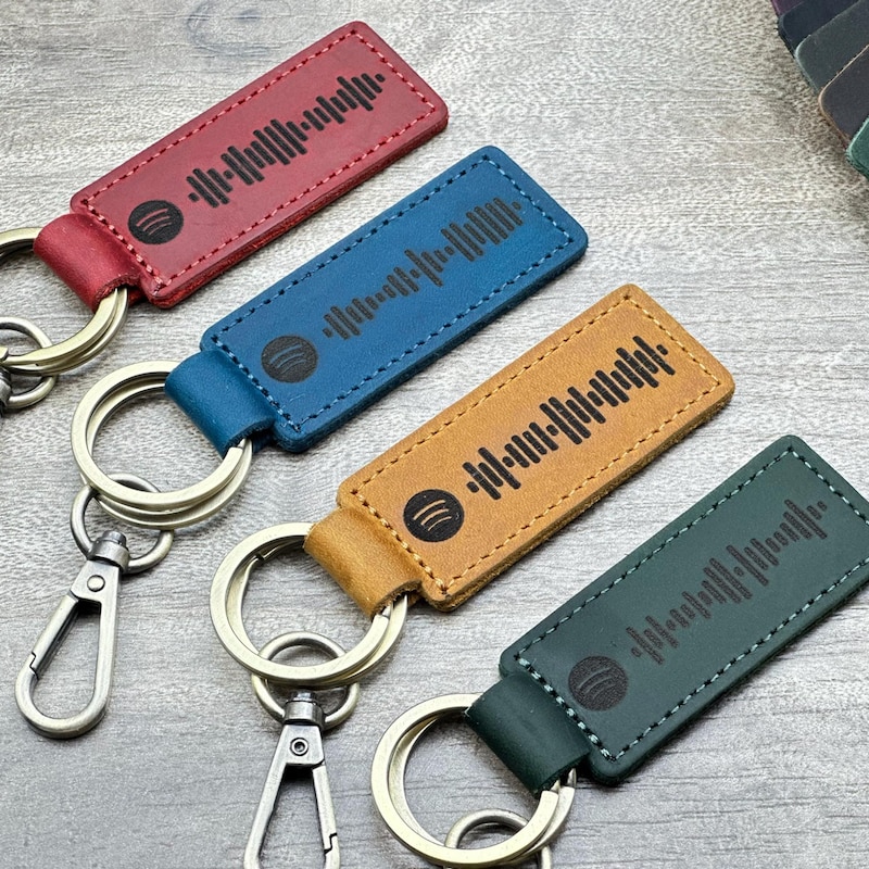 Spotify Song Keychain - Etsy
