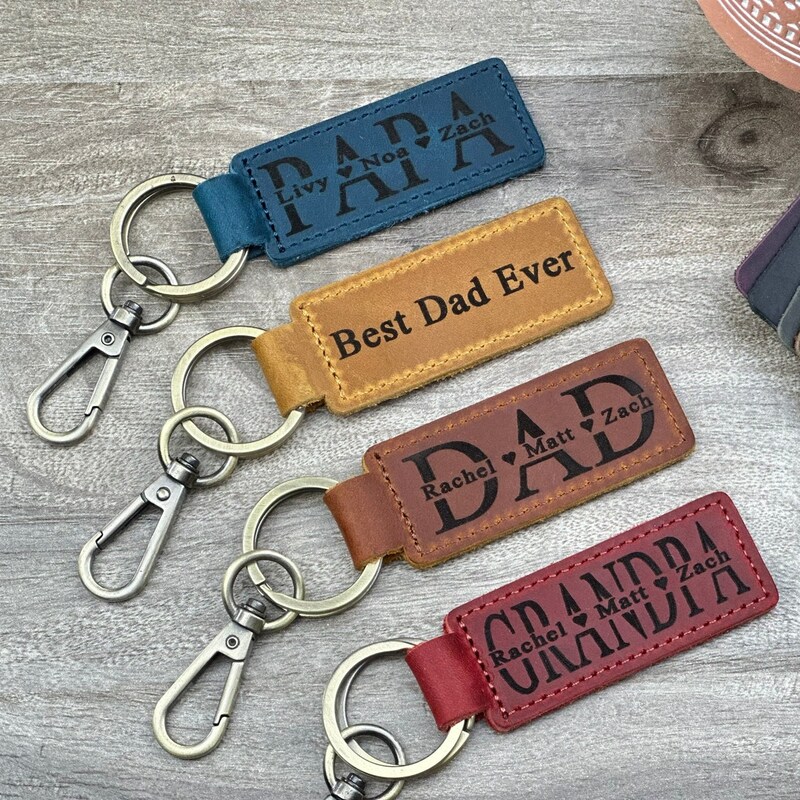 Dad Keychain - Etsy