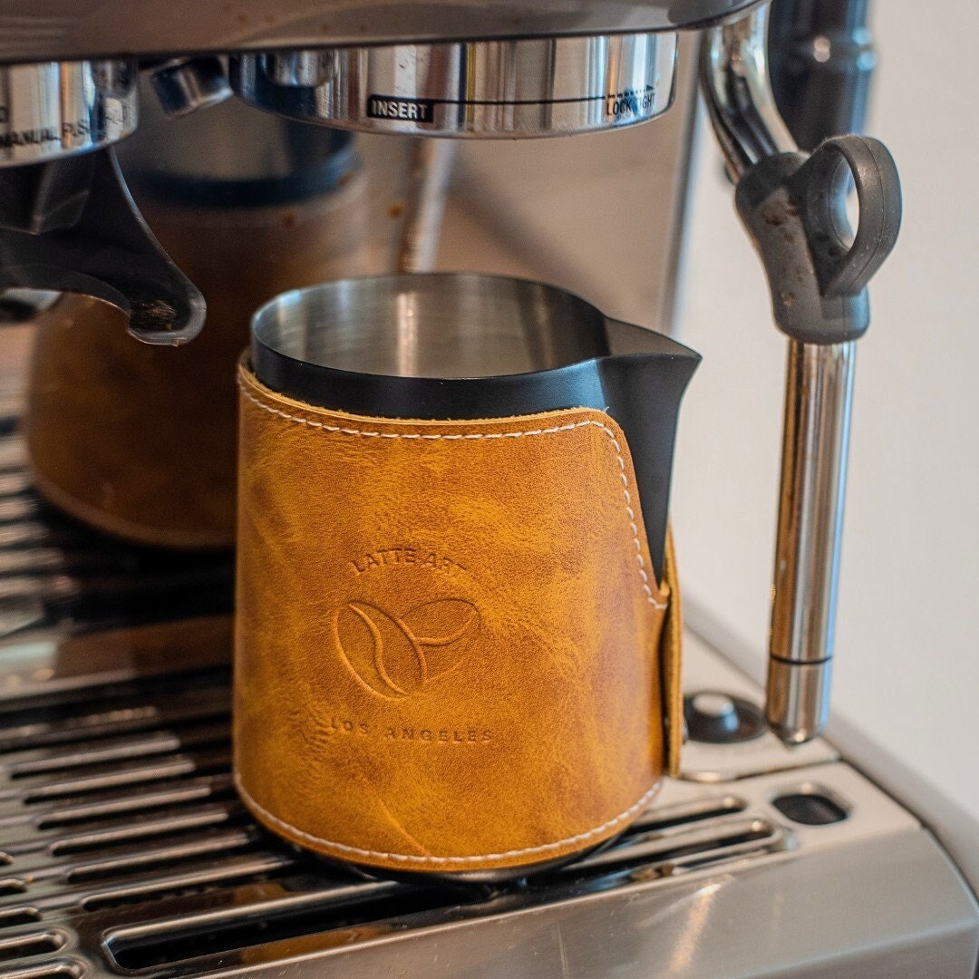 Handleless Milk Frothing Pitcher Stainless Steel Espresso Milk Pitcher ...