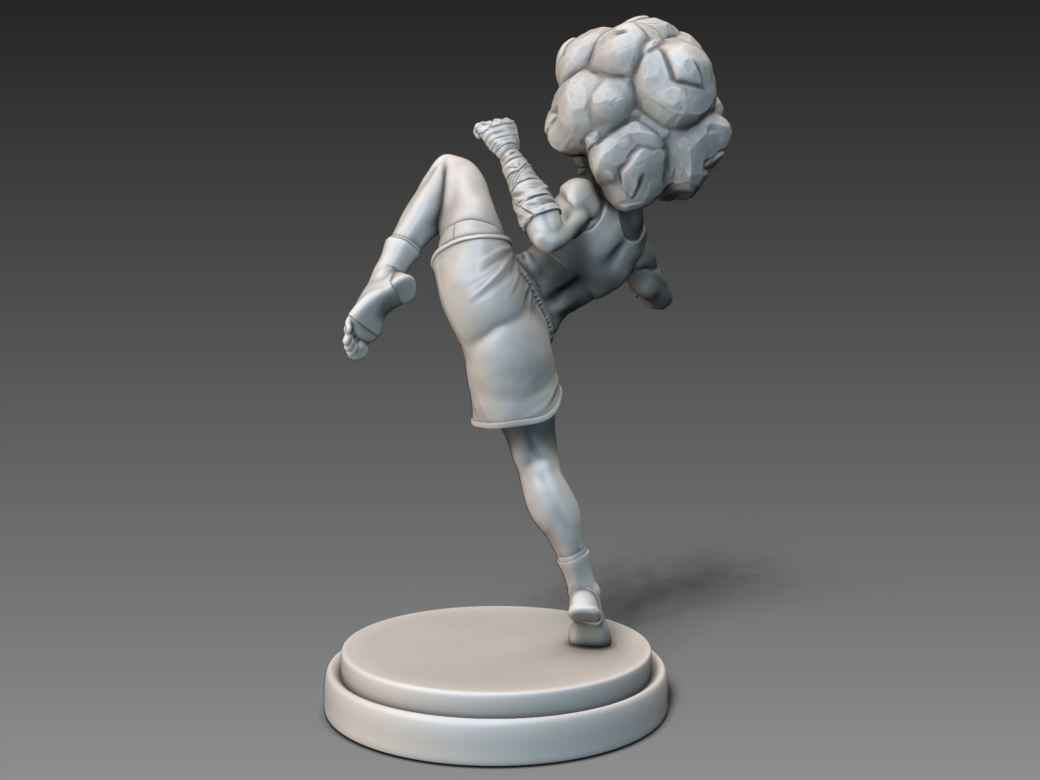 Brawler 3D Printed Resin Model Kit unpainted - Etsy