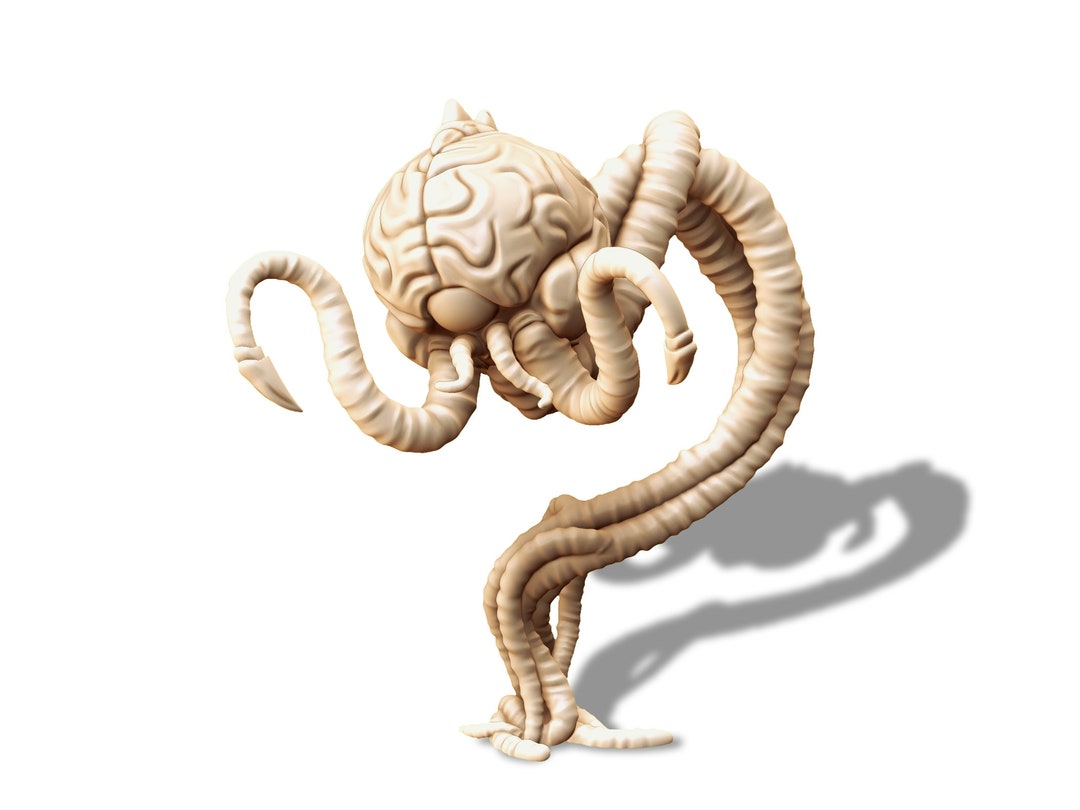 Mind Rake - 3D Printed Resin Miniature (unpainted) - Etsy
