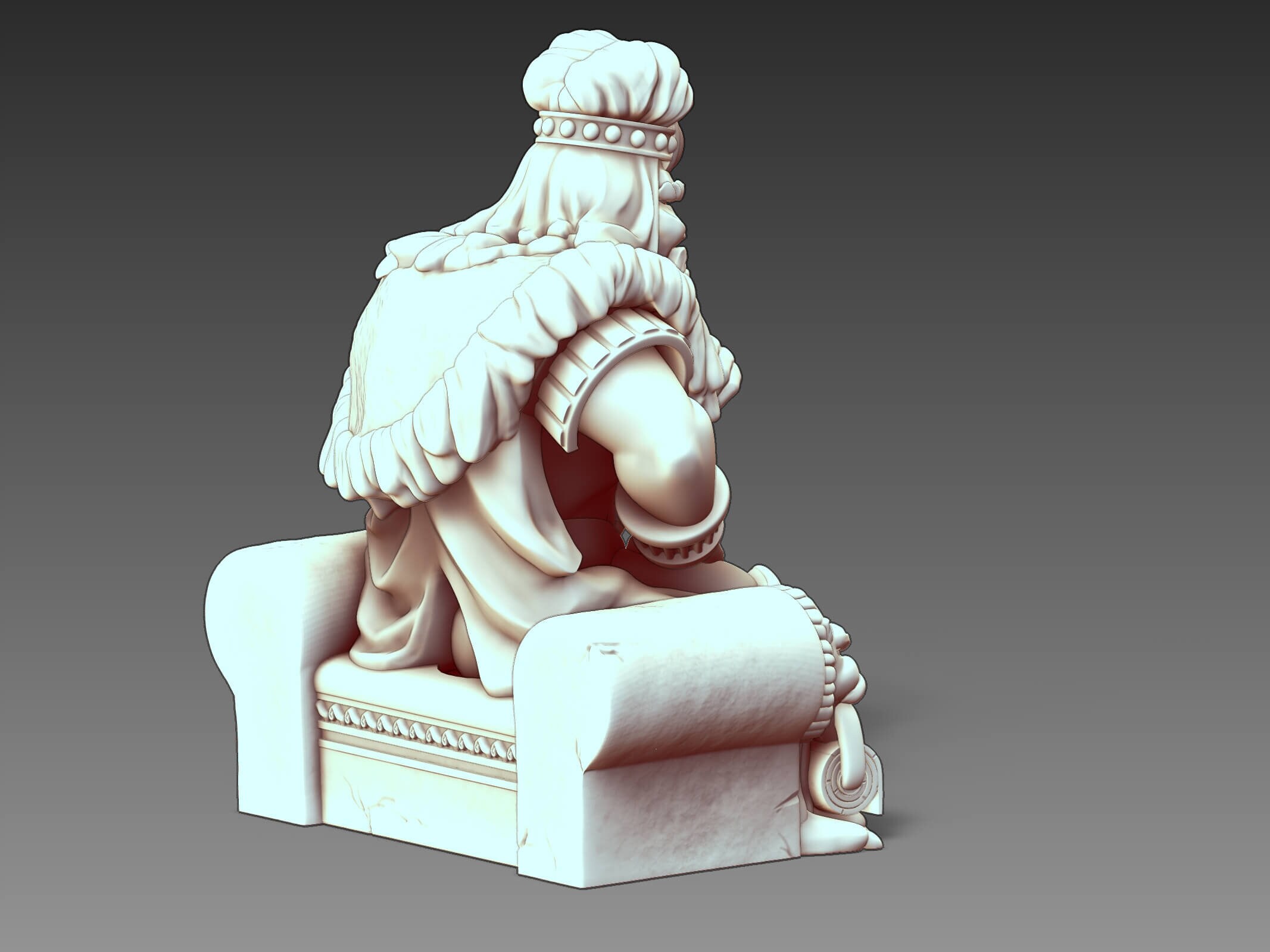 Conan a King's Throne 3D Printed Resin Model Kit unpainted - Etsy