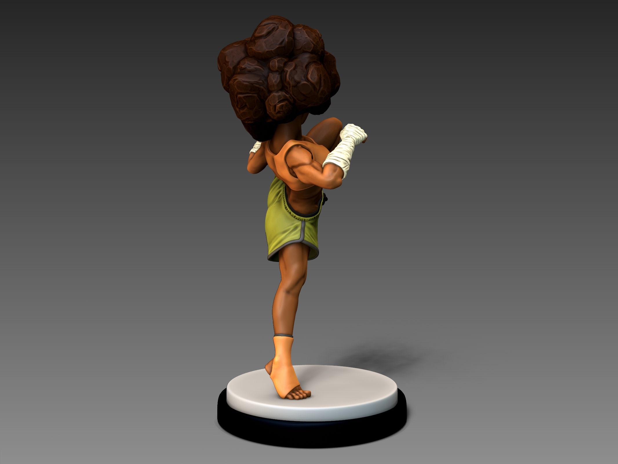 Brawler 3D Printed Resin Model Kit unpainted - Etsy