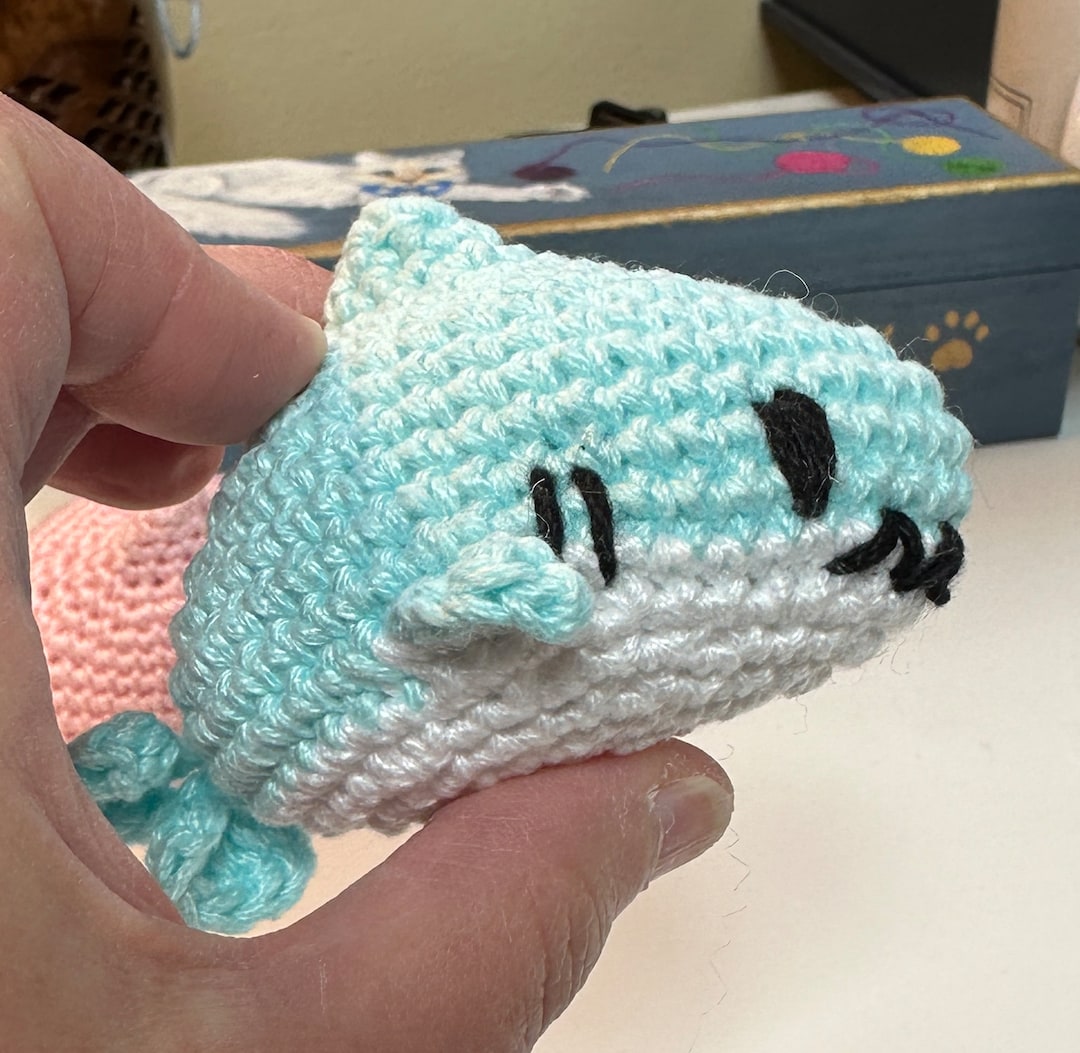 Mini Shark Beginner Crochet Pattern - Etsy