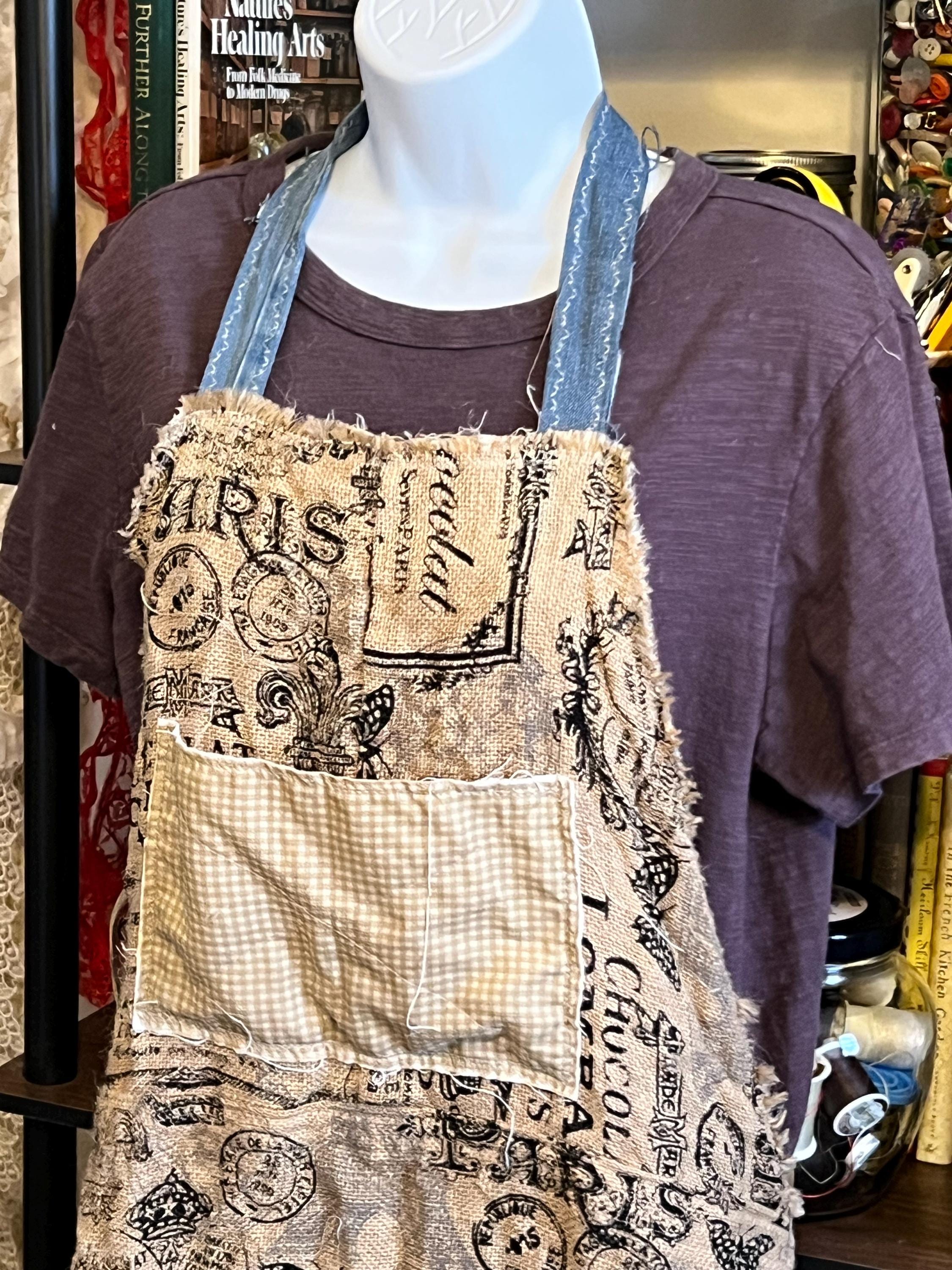 Handmade Burlap Rustic Farmhouse Farmcore Heritage Rugged Workwear ...