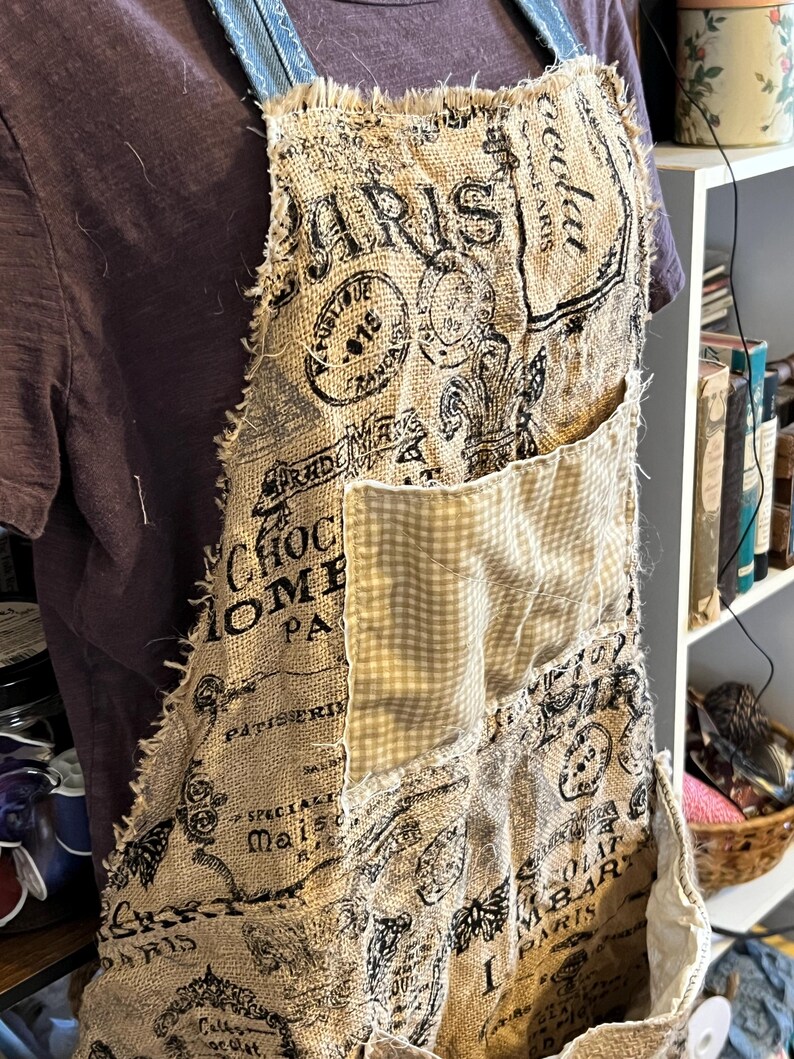 Handmade Burlap Rustic Farmhouse Farmcore Heritage Rugged Workwear ...