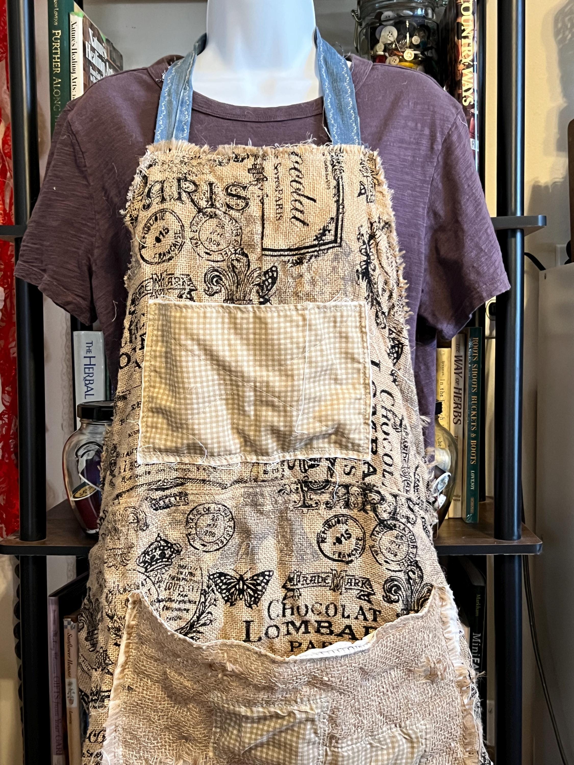 Handmade Burlap Rustic Farmhouse Farmcore Heritage Rugged Workwear ...