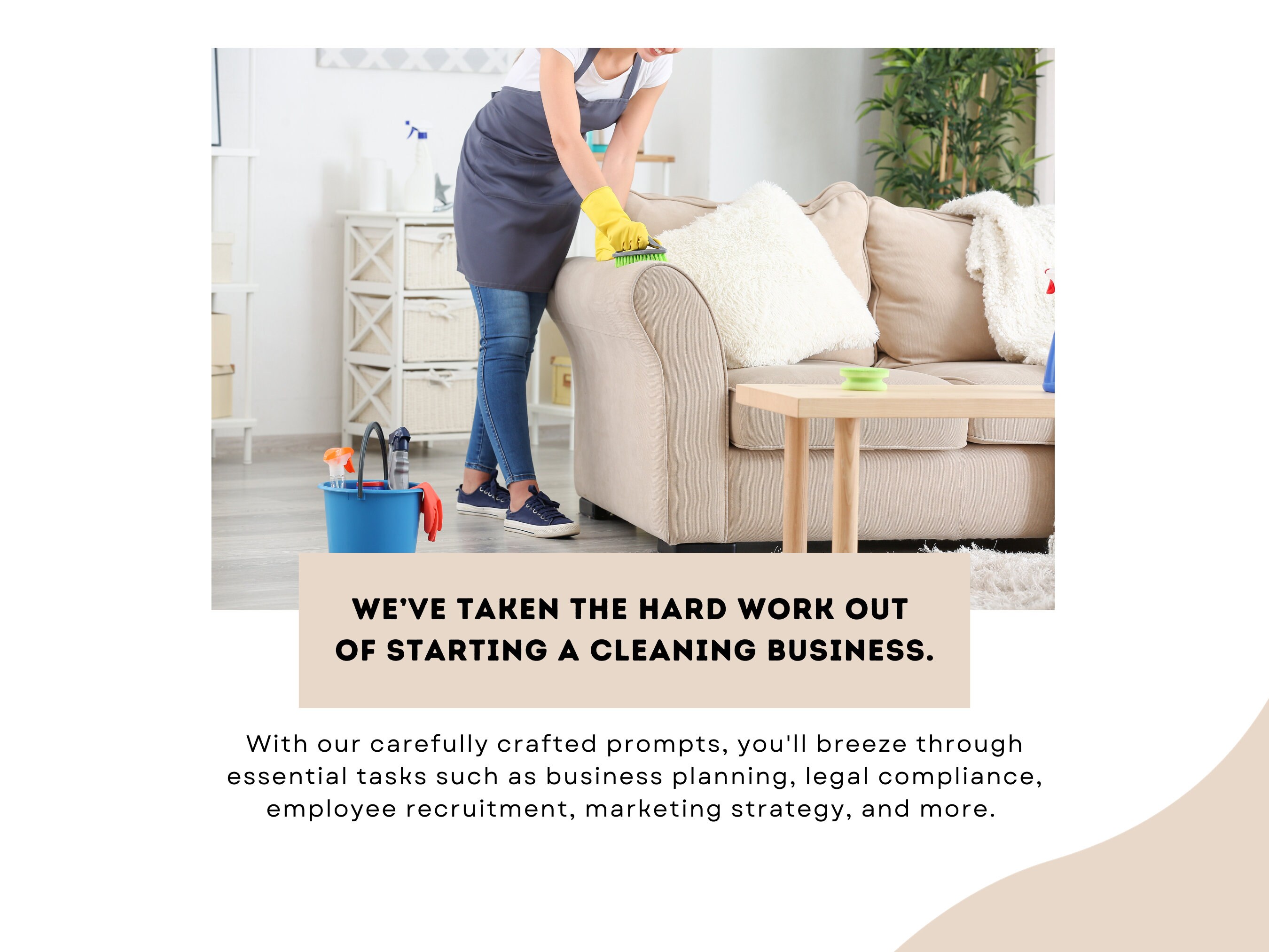 Cleaning Service Express | Cleaning Business Start-up Kit | 18 Prompts ...