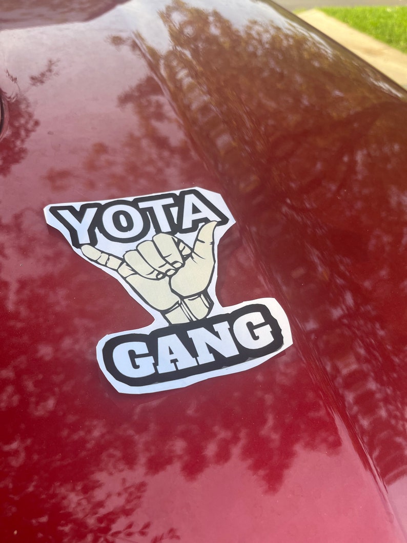 Yota Gang Sticker….toyota Sticker - Etsy