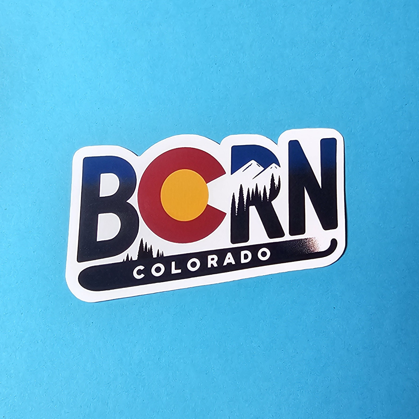 Colorado Native Sticker for Colorado Adventures, Camping Hiking and ...