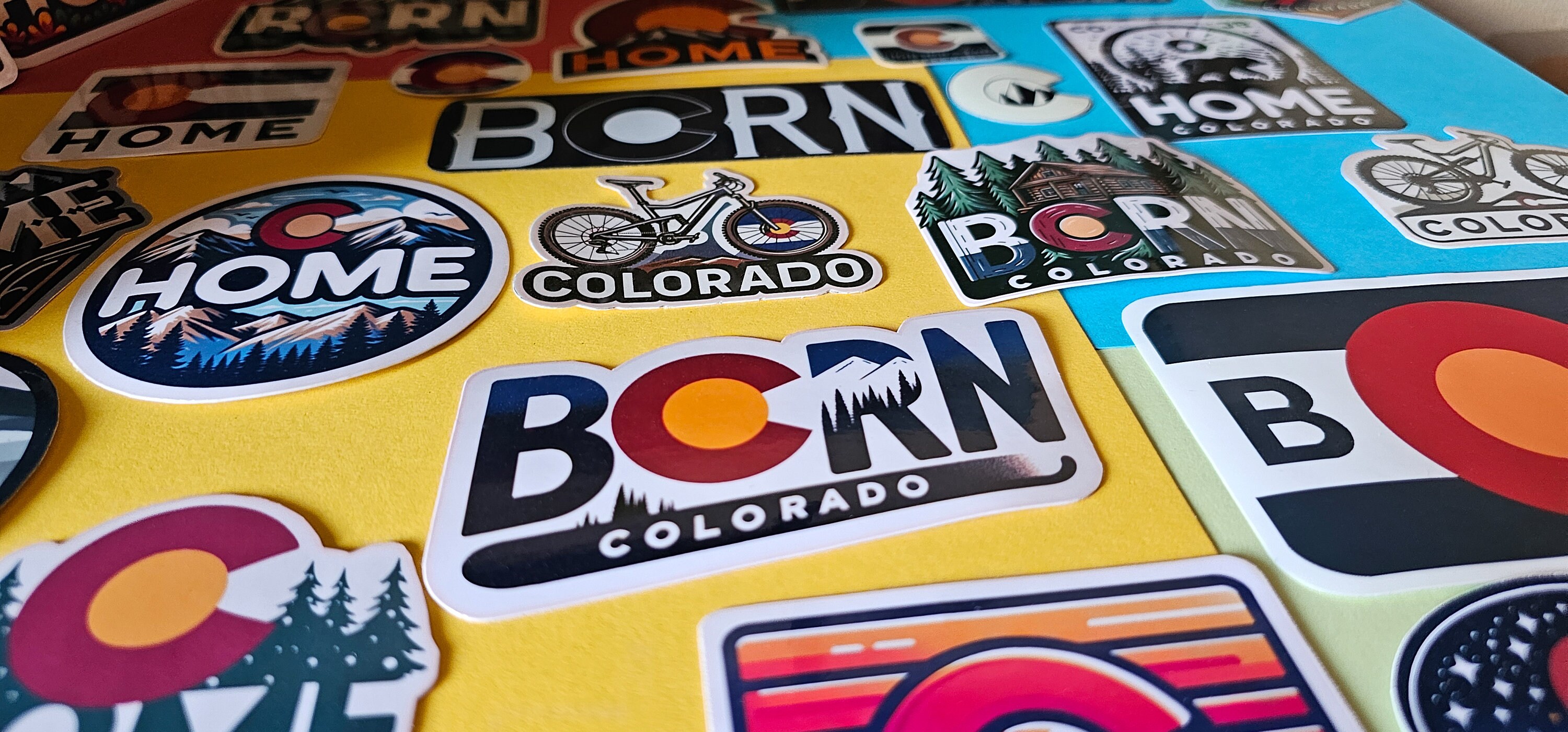 Colorado Native Sticker for Colorado Adventures, Camping Hiking and ...