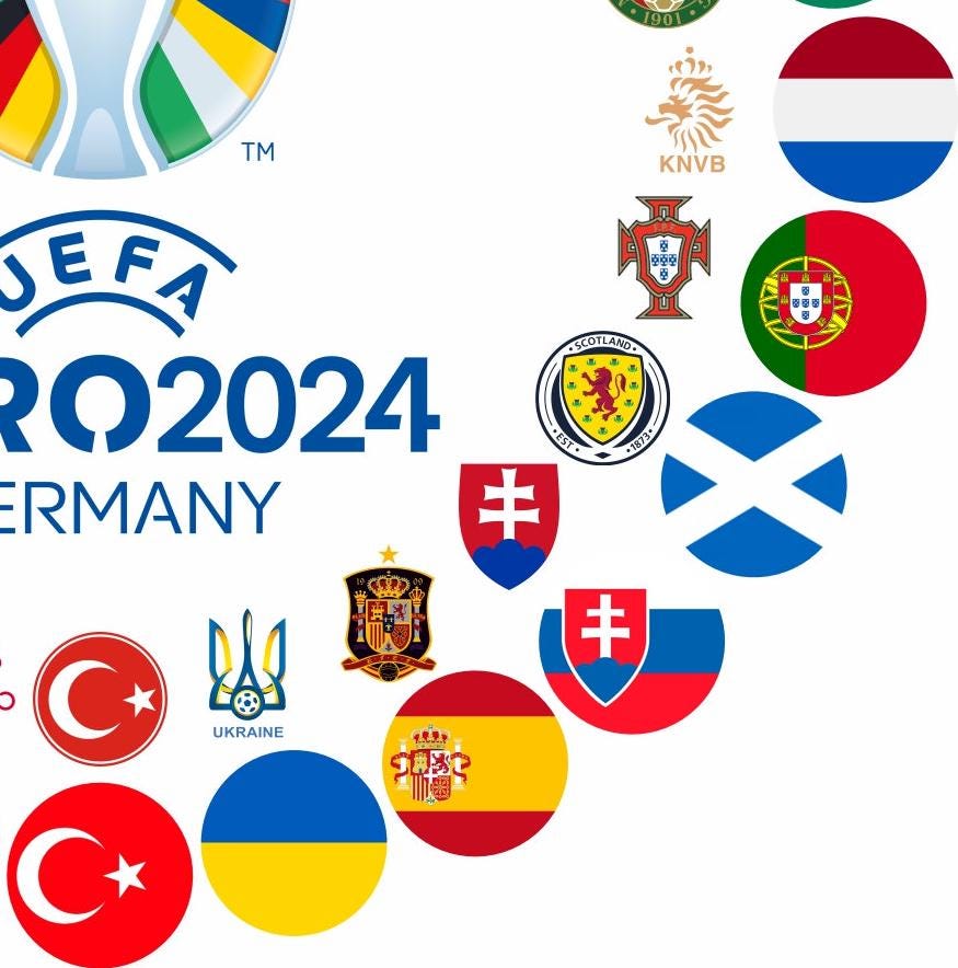 UEFA Euro 2024, EURO 2024 T-shirt, Football, Soccer, Football Fan Gift ...