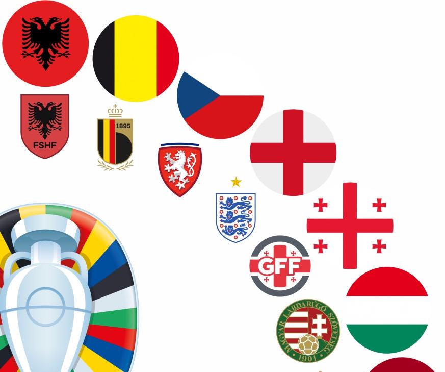 UEFA Euro 2024, EURO 2024 T-shirt, Football, Soccer, Football Fan Gift ...