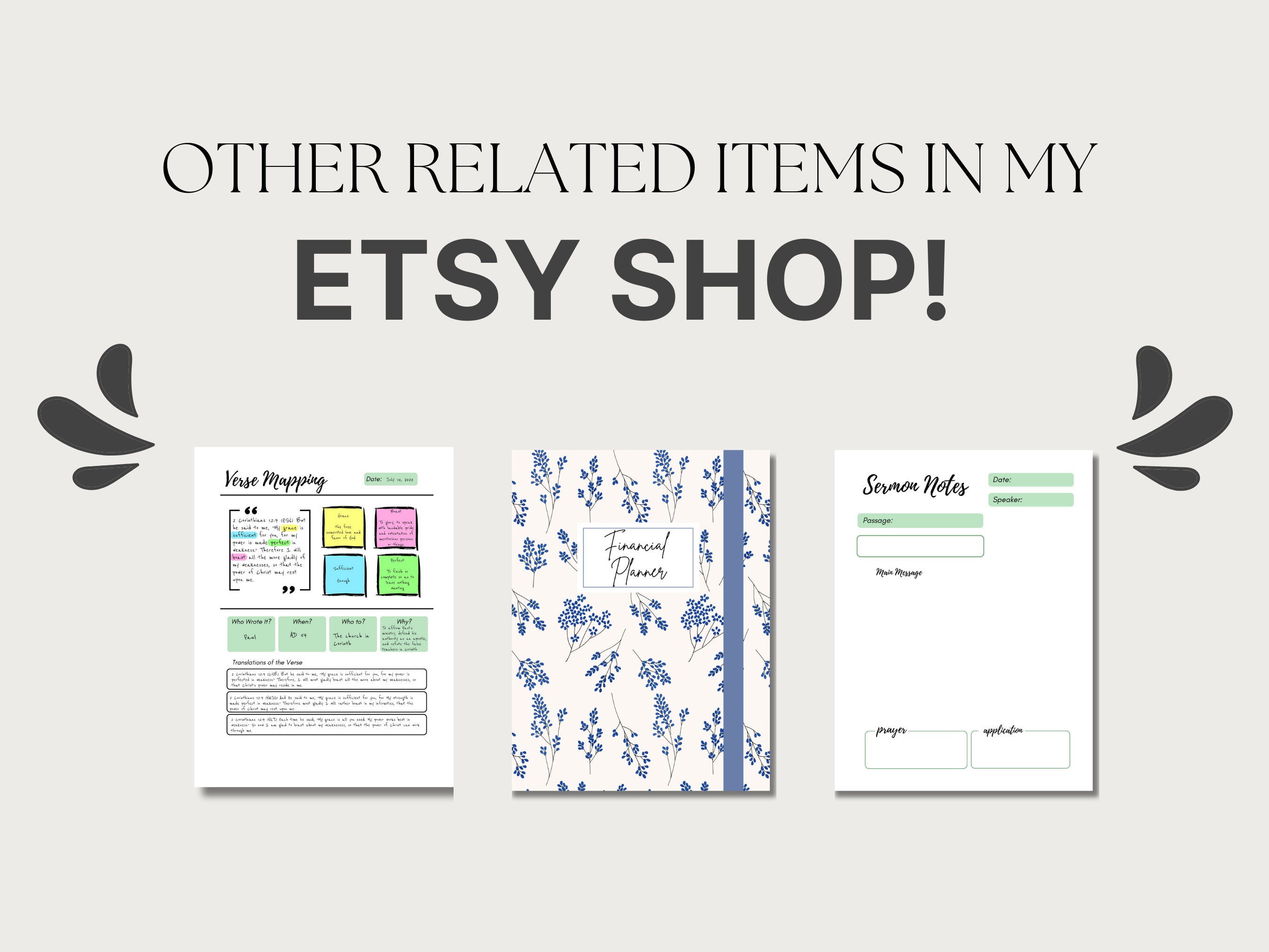 Digital Bible Memory Verse Bundle, Bible Journal, Bible Verse ...