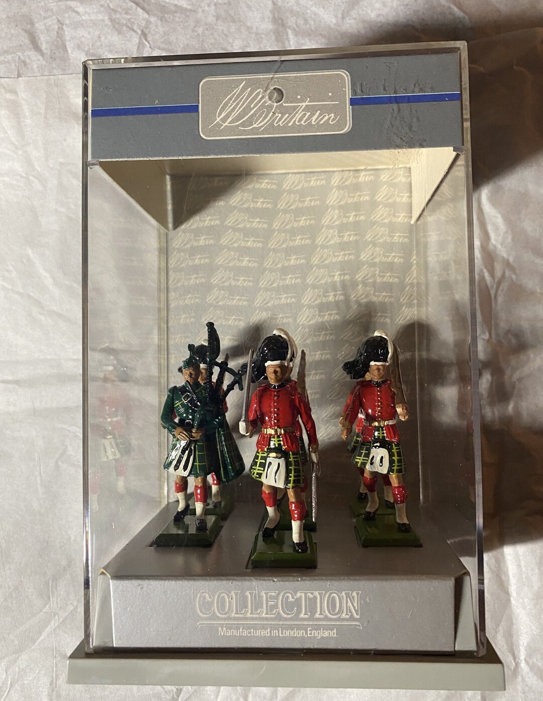 W Britain the Scottish Regiments; 6 Hand-painted Models; Made in ...