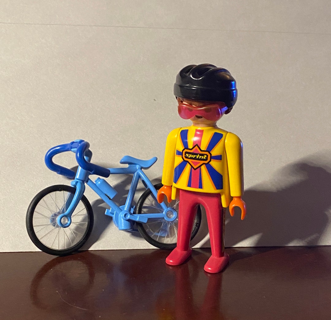 Playmobil Racing Cyclist; Vintage 1990s; #3710 - Etsy