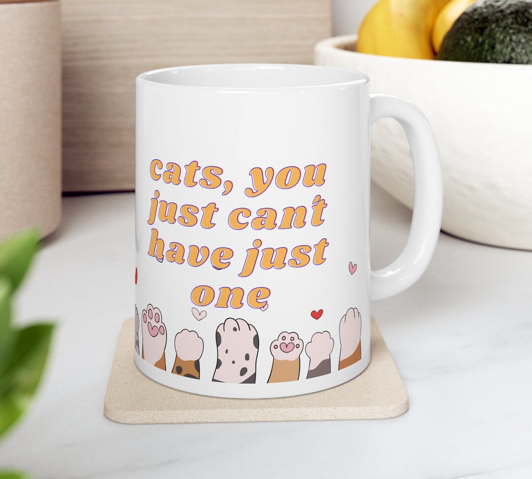 Cats Mug Cats Gift Cute Cats Design Cats Lovers Cats Mom - Etsy