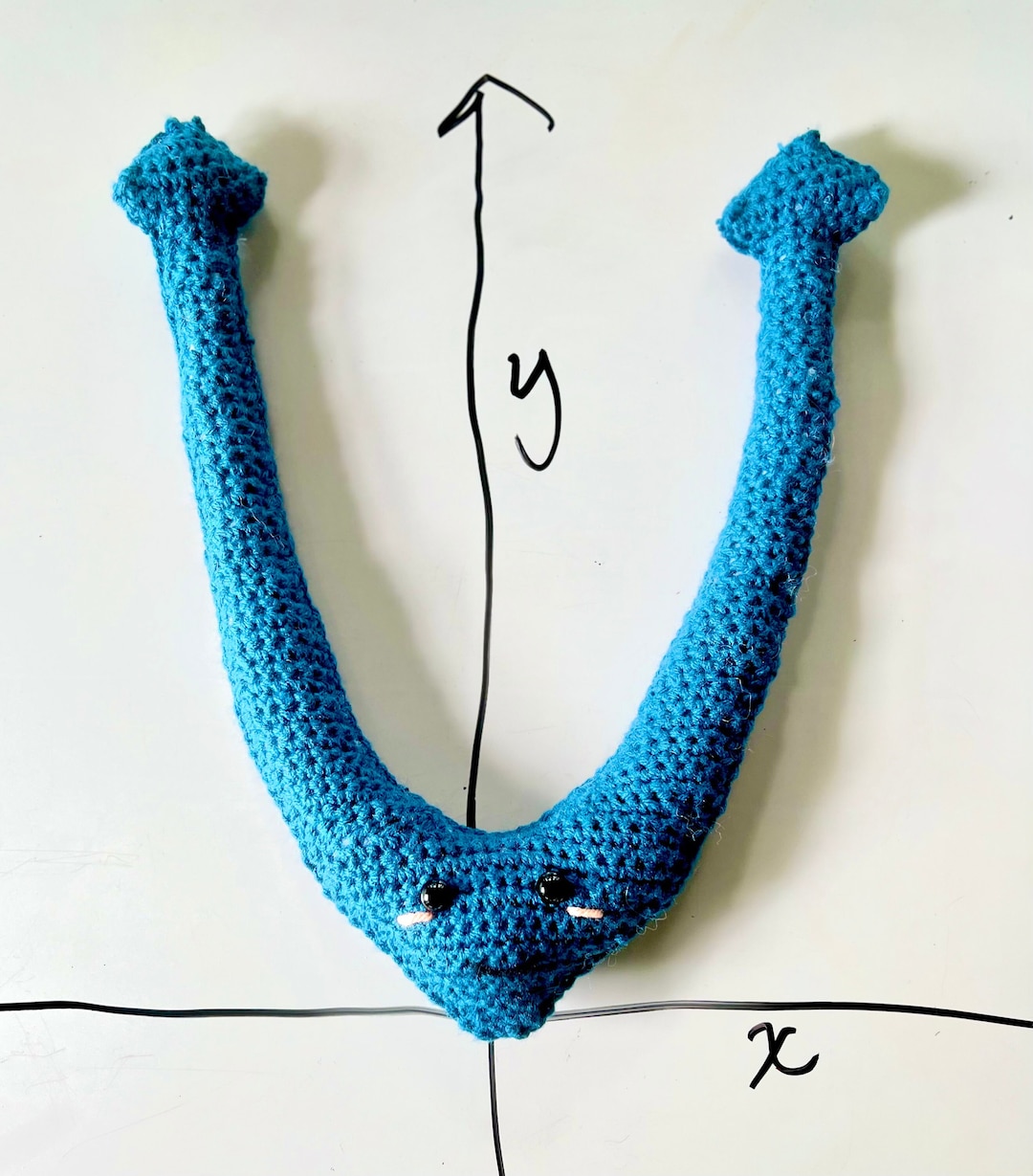 Parabola Cuddler Crochet Pattern, Math Amigurumi Pattern, Crochet ...