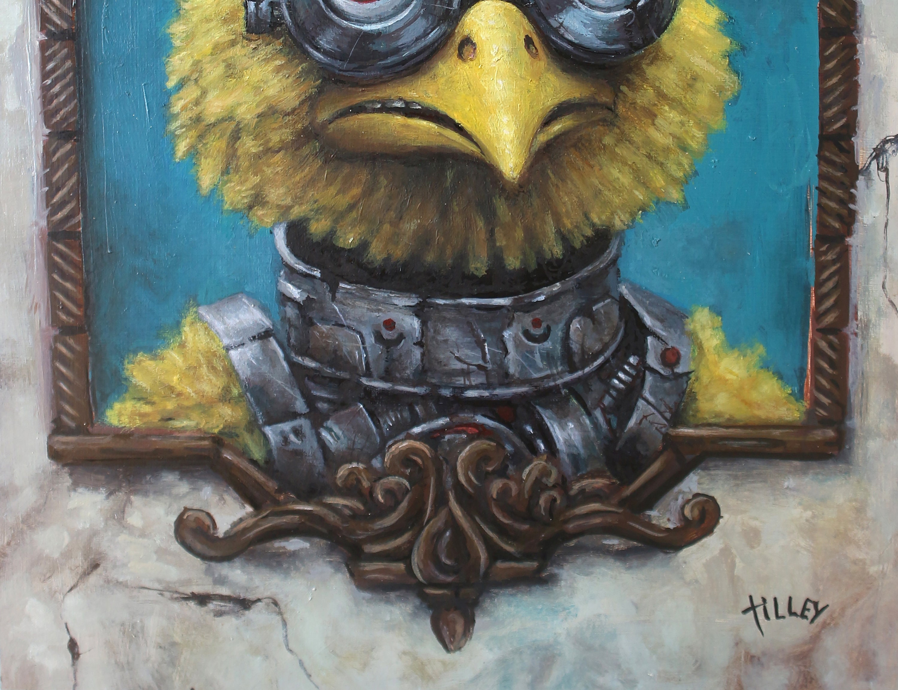 Big Bird Cyborg Aka Derrick Pt. 2 Cute and Weird Surreal Visions ...