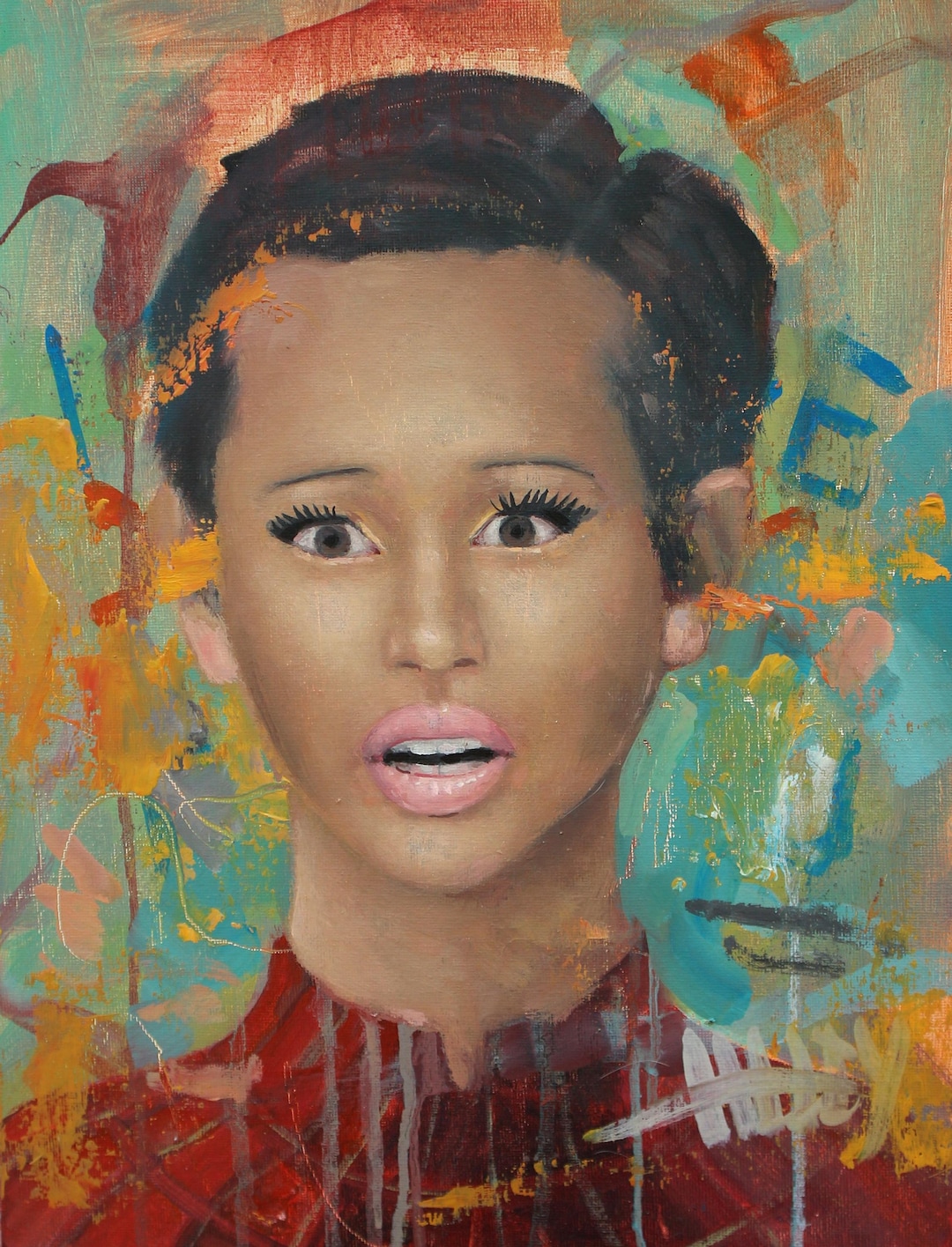 Nicky VS Peter Parker | Contemporary Abstract Pop Art Portrait | Toby's ...
