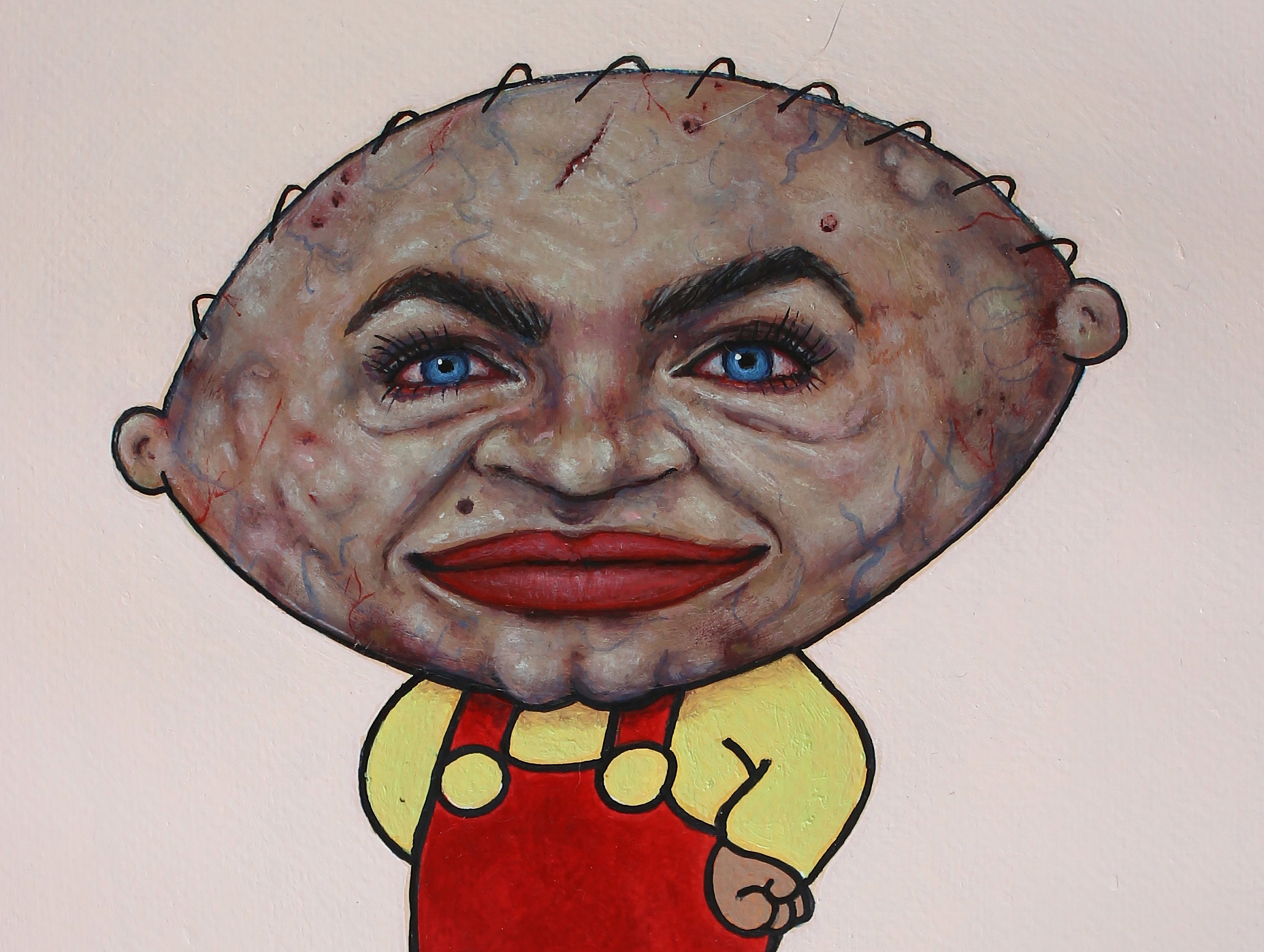 Gangster Stewie Drawing