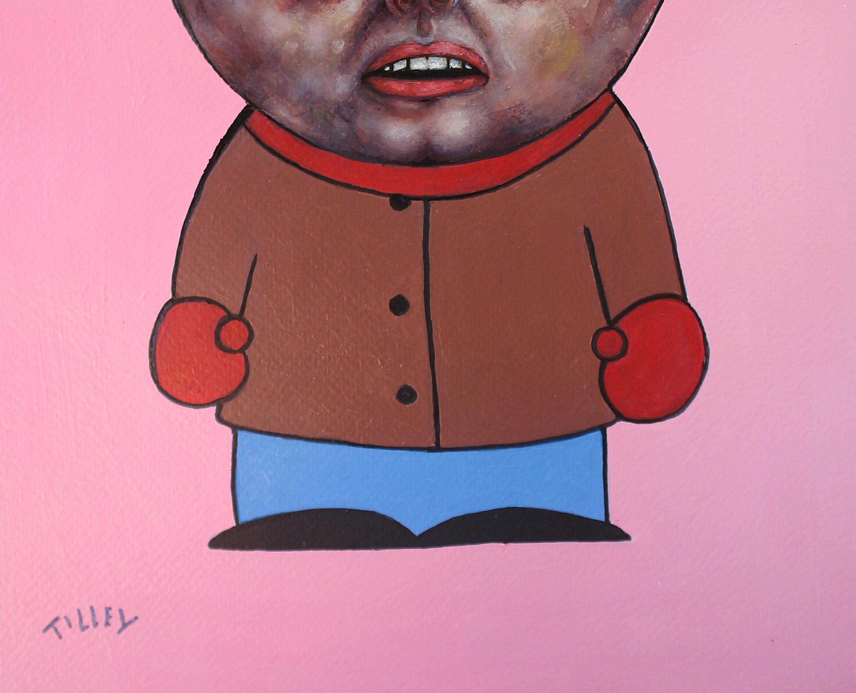 Face Transplant Digital Wall Art by Tyler Tilley Pop Surreal Digital ...