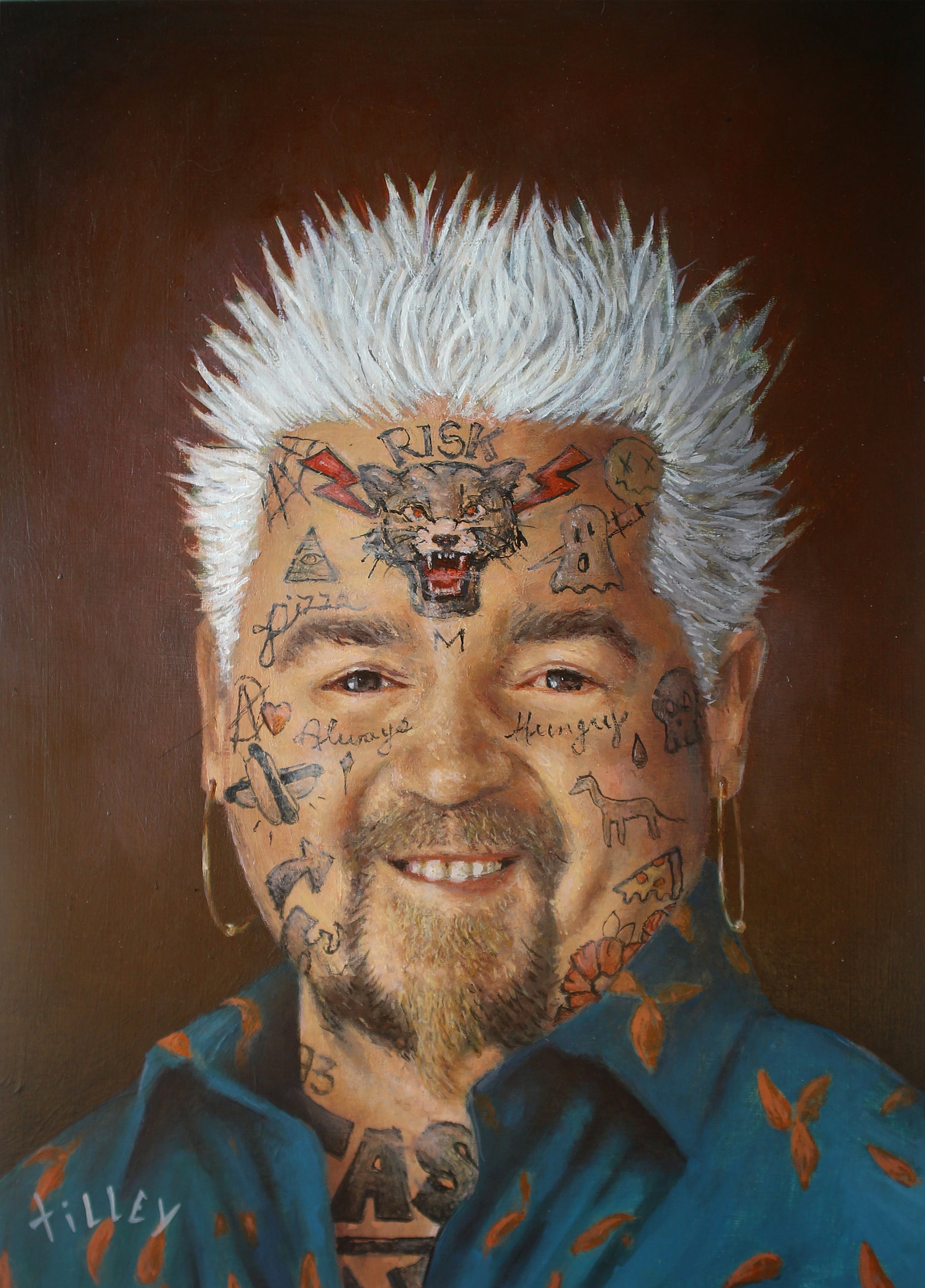 My Cousin Randy Needs A Job Multiverse Guy Fieri Portrait Culinary ...