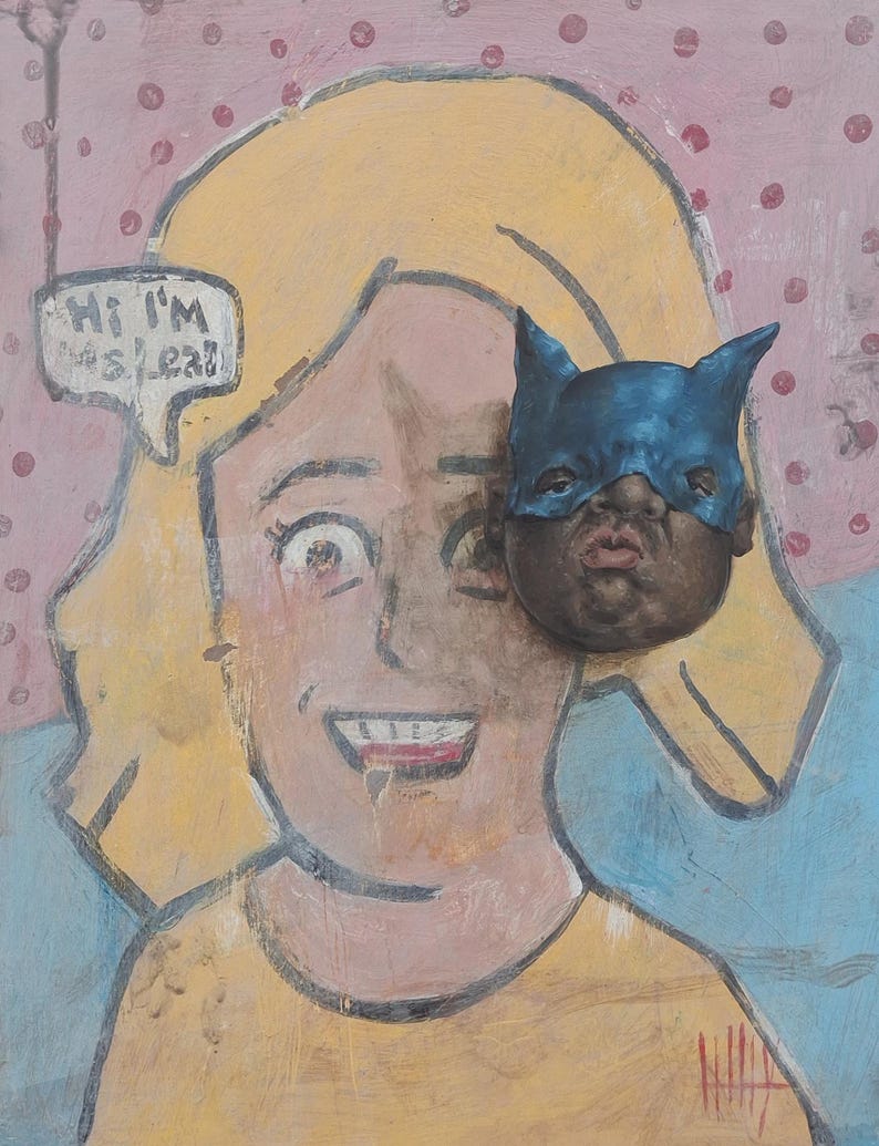 Ms. Lead | Painting My Imaginary Friends | Contemporary Abstract Pop ...