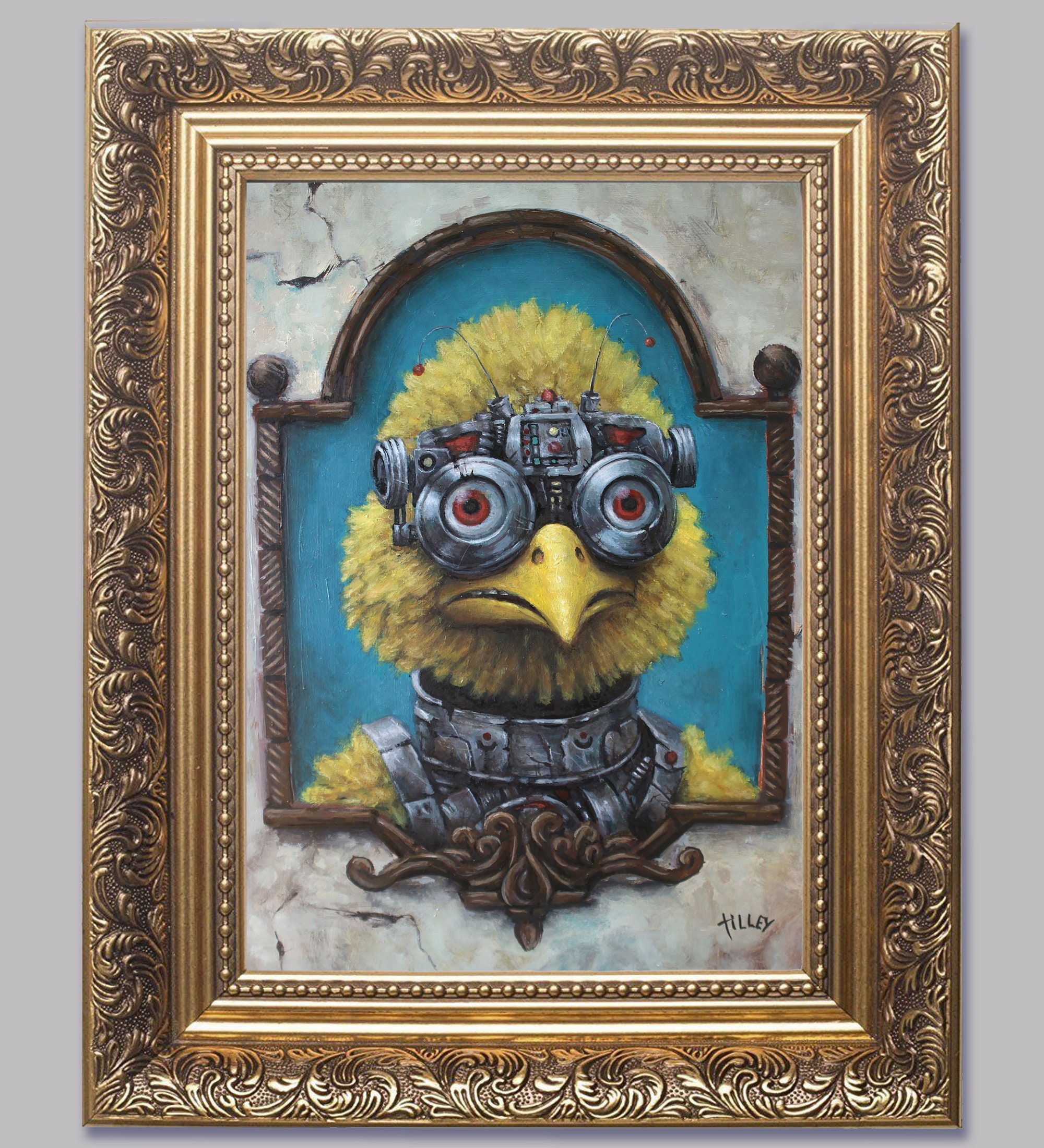 Big Bird Cyborg Aka Derrick Pt. 2 Cute and Weird Surreal Visions ...