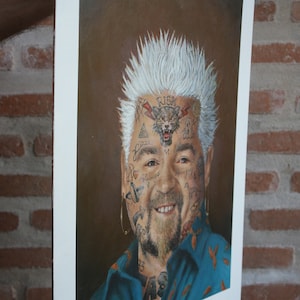 My Cousin Randy Needs A Job | Multiverse Guy Fieri Portrait | Culinary ...