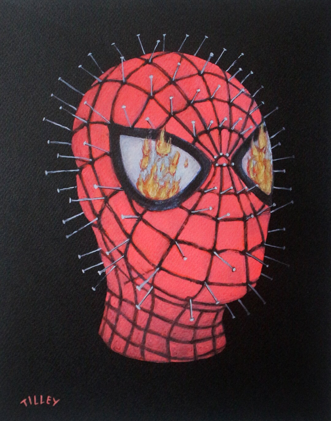 Hell Spider: Hellraiser X Spide Man | Size A3 Signed Prints ...