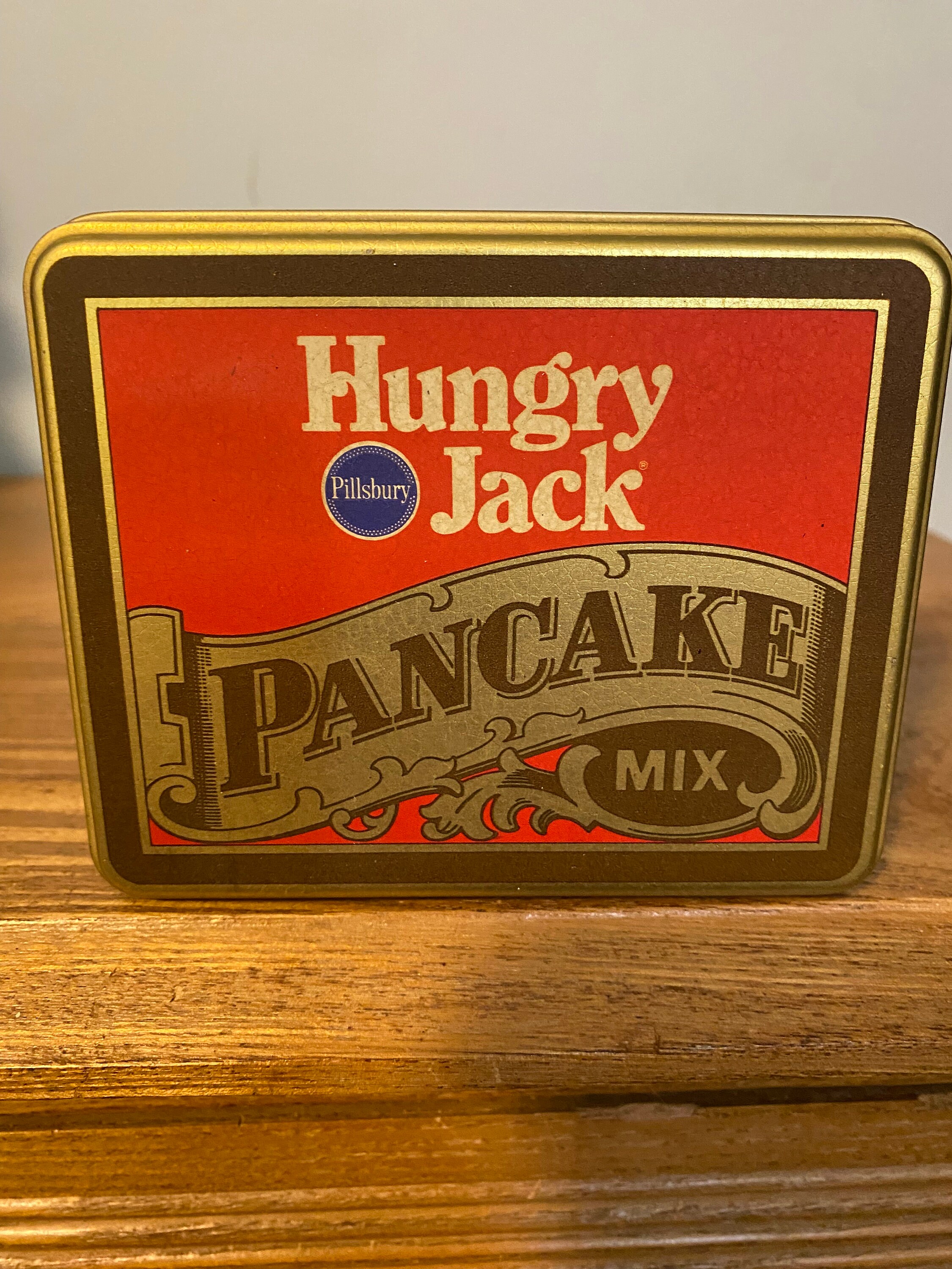 Vintage Hungry Jack Pancake Tin - Etsy