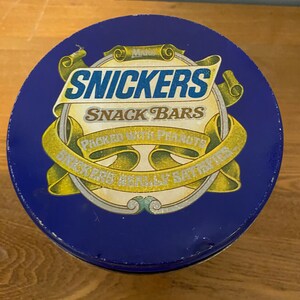 Vintage Snicker’s Snack Bar 1985 - Etsy