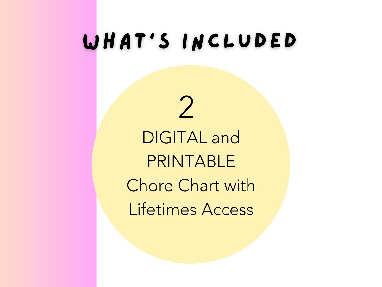 Chore Chart Printable, Kids and Family Chore Chart, Kids and Toddler ...