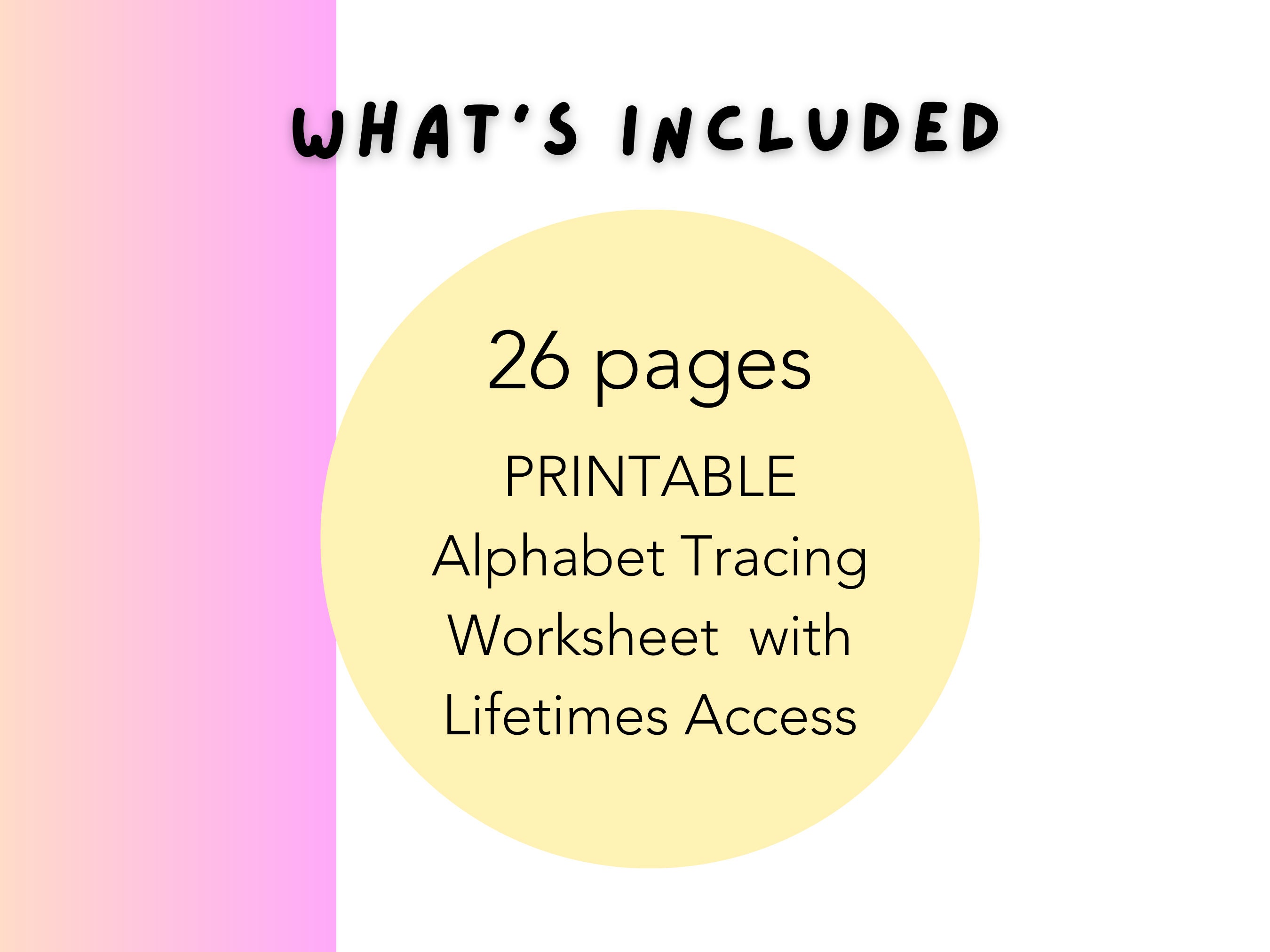 Printable Worksheet for Teachers and the Classroom, Preschool Alphabet ...