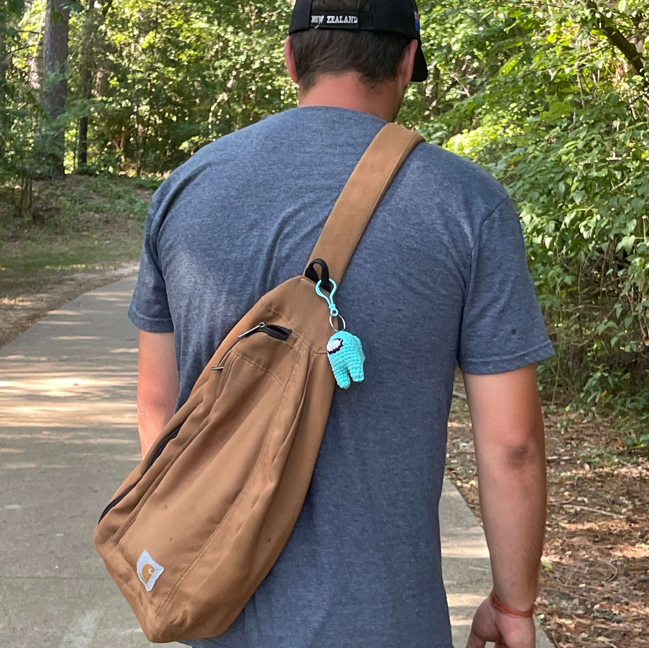 Among Us Keychain-crochet Among Us-crochet Keychain Toy-stuffed ...