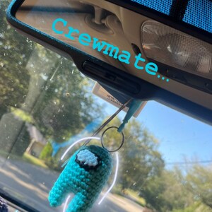 Among Us Keychain-crochet Among Us-crochet Keychain Toy-stuffed ...