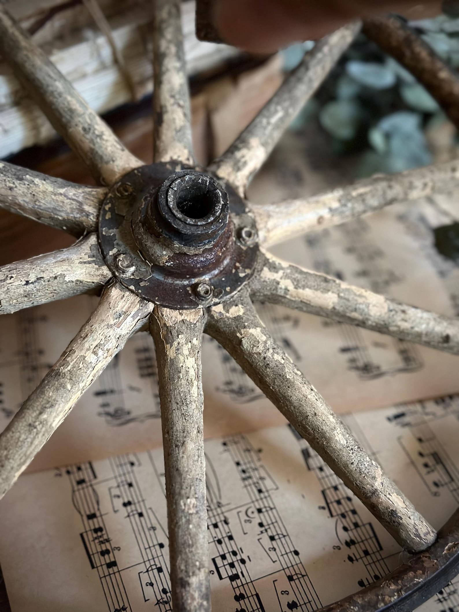 French Antique Cart Wheels - Etsy
