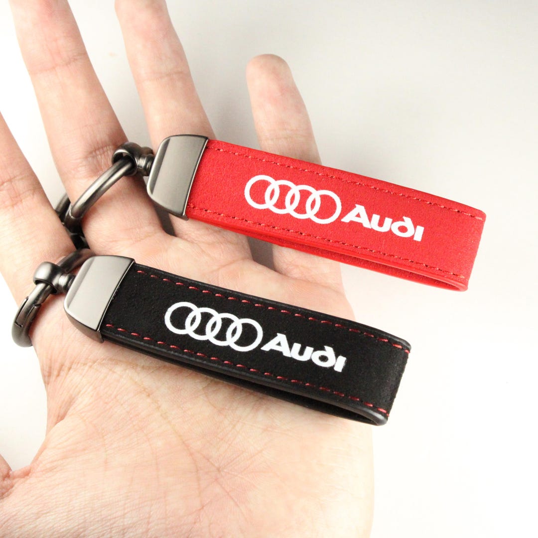 Audi Keychain – Premium Key Ring for Audi A3 A4 A5 A6 A7 A8 Q3 Q5 Q7 Q8 ...