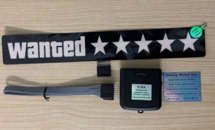 GTA 5 Star Wanted Level LED Car Window Decal – Animated Sticker | GTA V ...