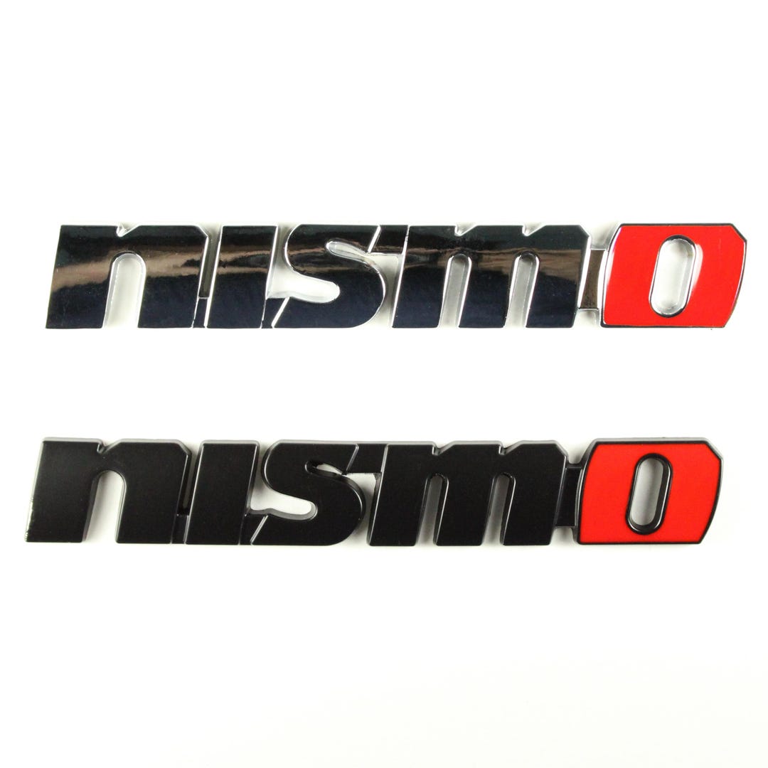 Nissan Nismo Trunk Emblem Badge – Premium Metal Decal for Nissan Car ...
