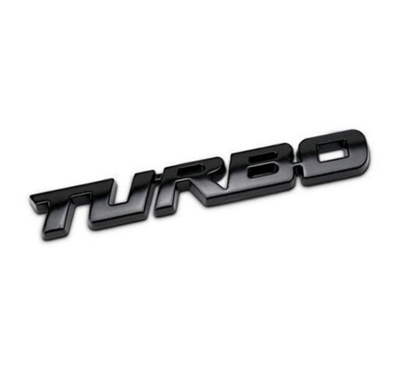 Turbo Badge 3D Sticker Decal Trim Exterior Accessories - Etsy