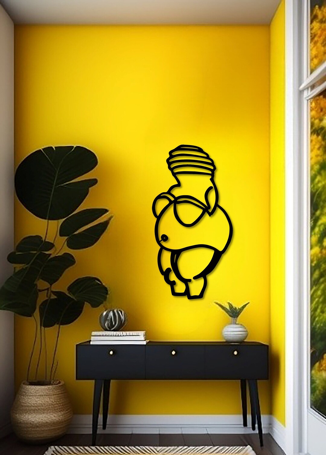 Cybele Metal Wall Art Decor Cybela Mythological Home Office Wall ...